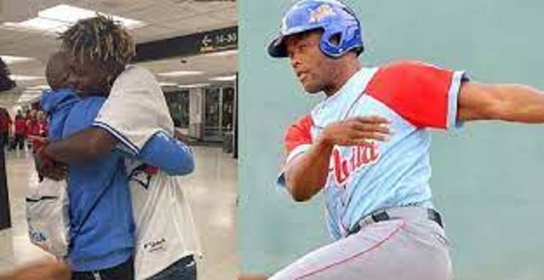 Otra gloria del deporte cubano que emigra a EE. UU, expelotero Yoelvis ...