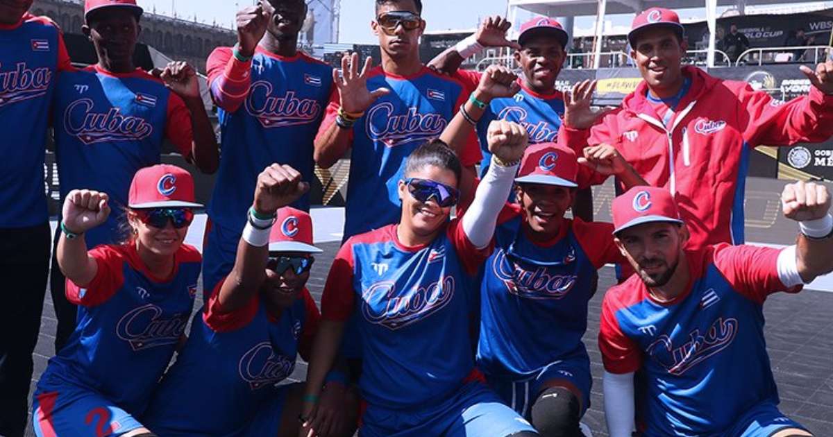 Equipo Cuba se corona campeón mundial de Baseball5