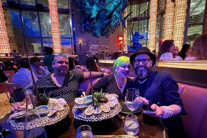 Así fue la cena de La Diosa junto a Otaola en lujoso restaurante de Miami